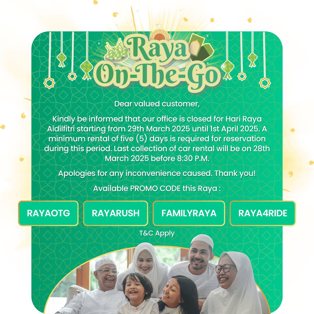 Kereta Sewa Sabah – Harga Serendah RM64 Sehari